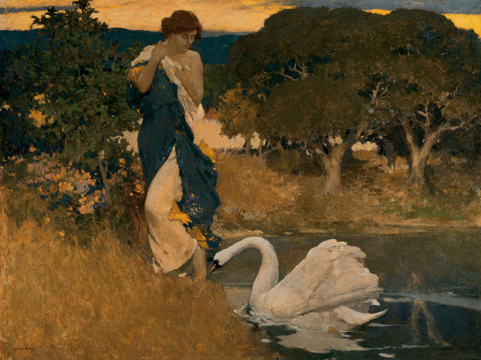 Arthur Frank Mathews | Tonalist painter | Tutt'Art@ | Pittura ...