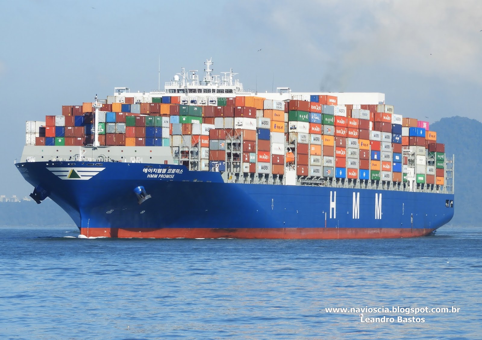 Navios de Santos & CIA: Navio HMM PROMISE