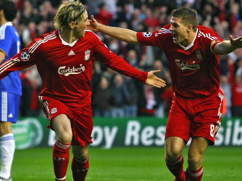 Top Football Players: Steven Gerrard and Torres