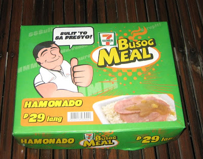 Percy's It's a Wrap: 7- Eleven Busog Meal