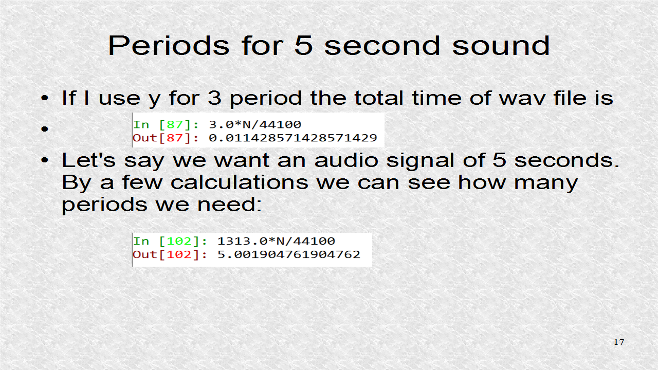 Audio Programming In Python: 4. Writing a Wav File - 1