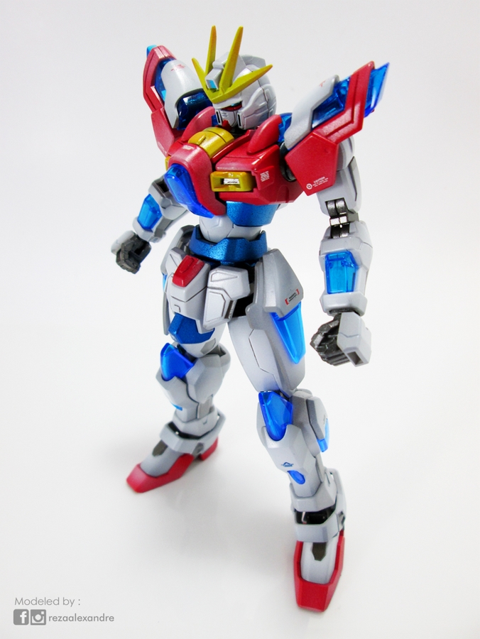 Custom Build: HGBF 1/144 Try Burning Gundam