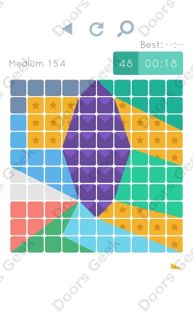Blocks & Shapes [Medium] Level 154 Solution ~ Doors Geek