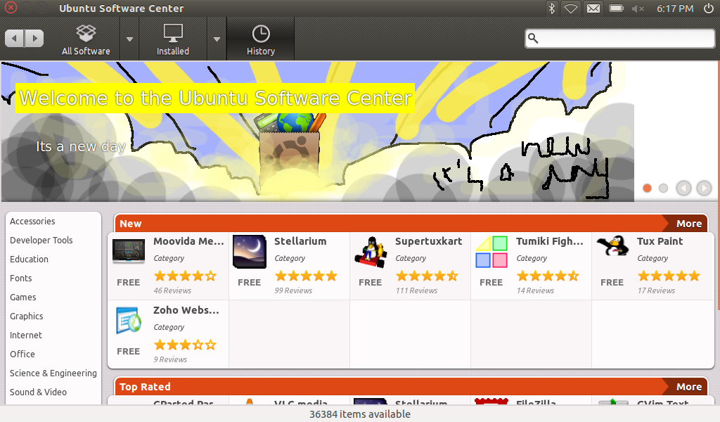 Ubuntu Software Center Overhaul in Full Swing