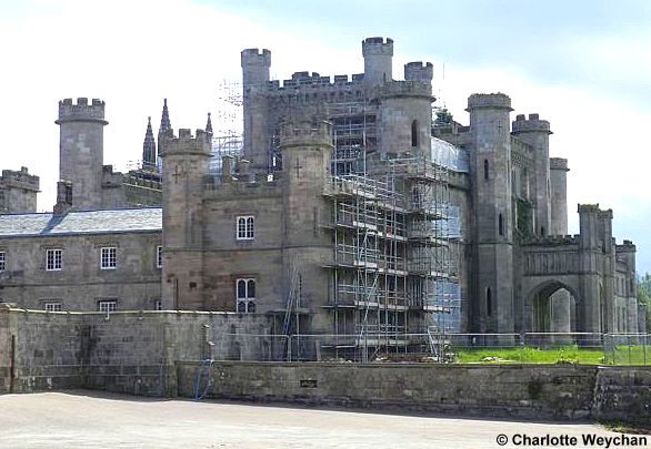 Lowther Castle - a place to use your imagination in the garden!