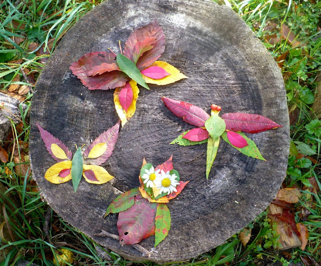The Enchanted Tree: Autumn Leaf Art