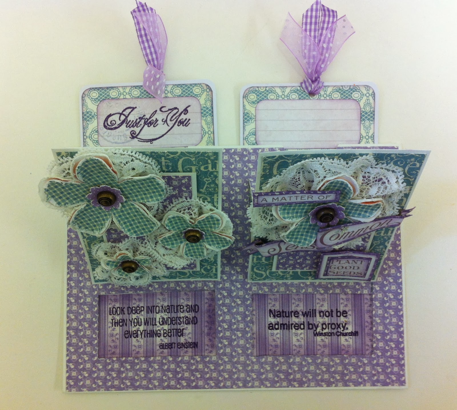 The Craft Project: A Double Slider Card Tutorial with Graphic 45 Secret ...