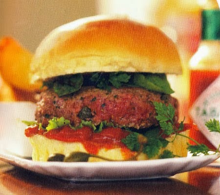 Half cooked tartar burger recipe -Taste USA