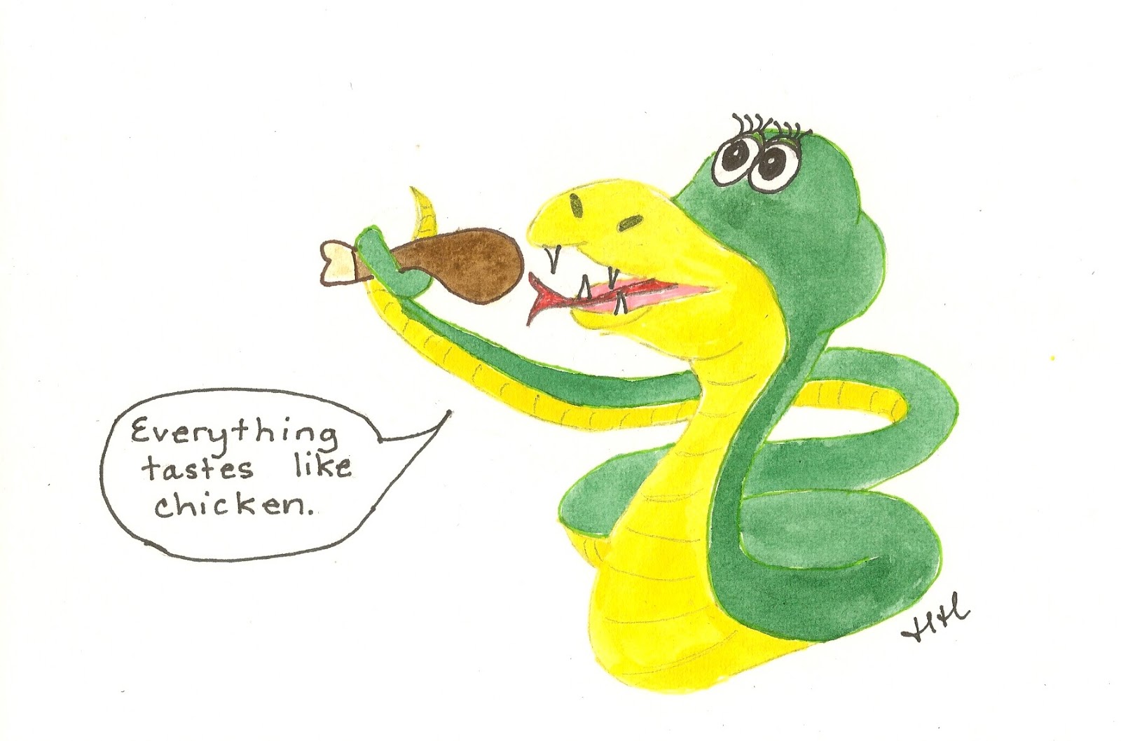 small town me: Tastes Like Chicken