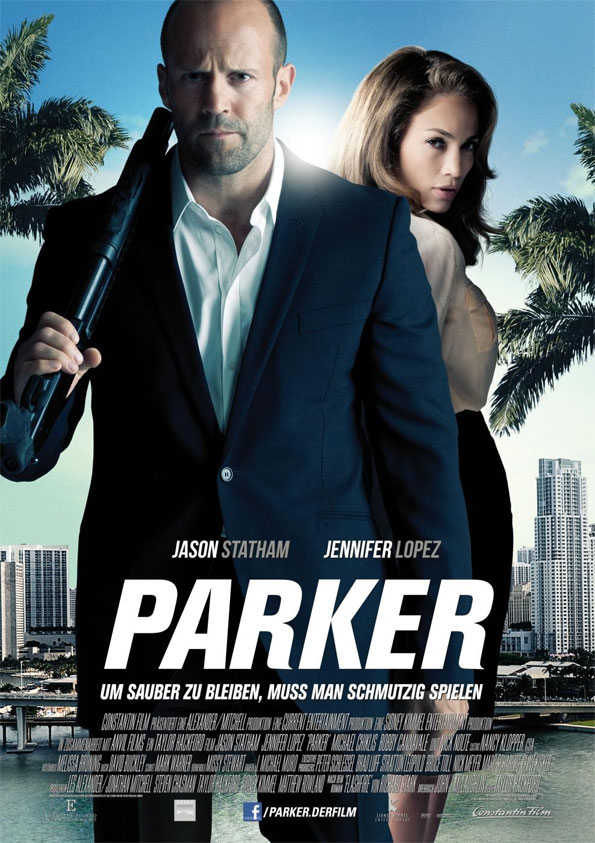 Jason Statham y Jennifer Lopez en nuevo cartel de Parker