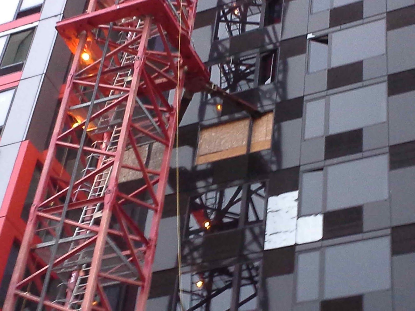 Flashback to June: open windows at B2 modular tower