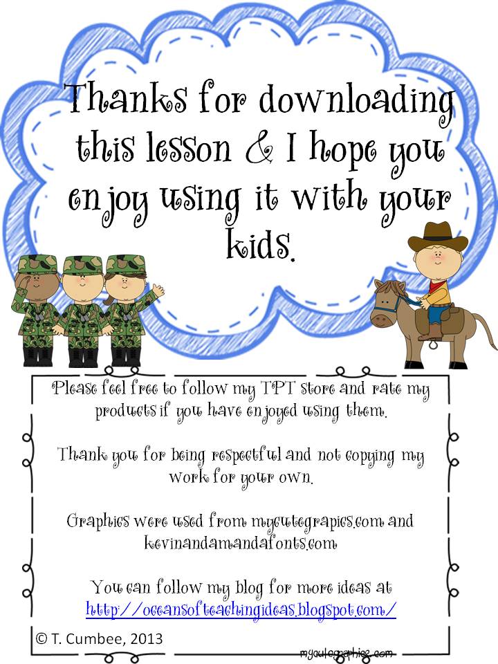 Oceans of Teaching Ideas: American Revolution Common Core Lesson ...