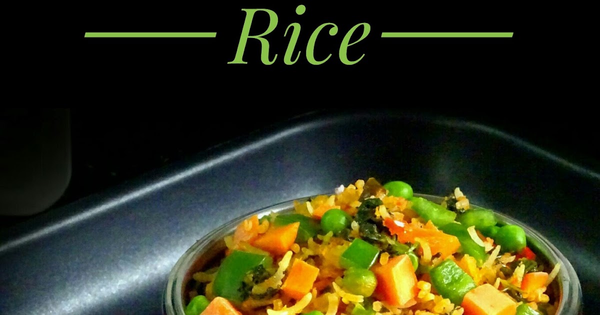 Veg Indian Cooking: Methi Veg Fried Rice