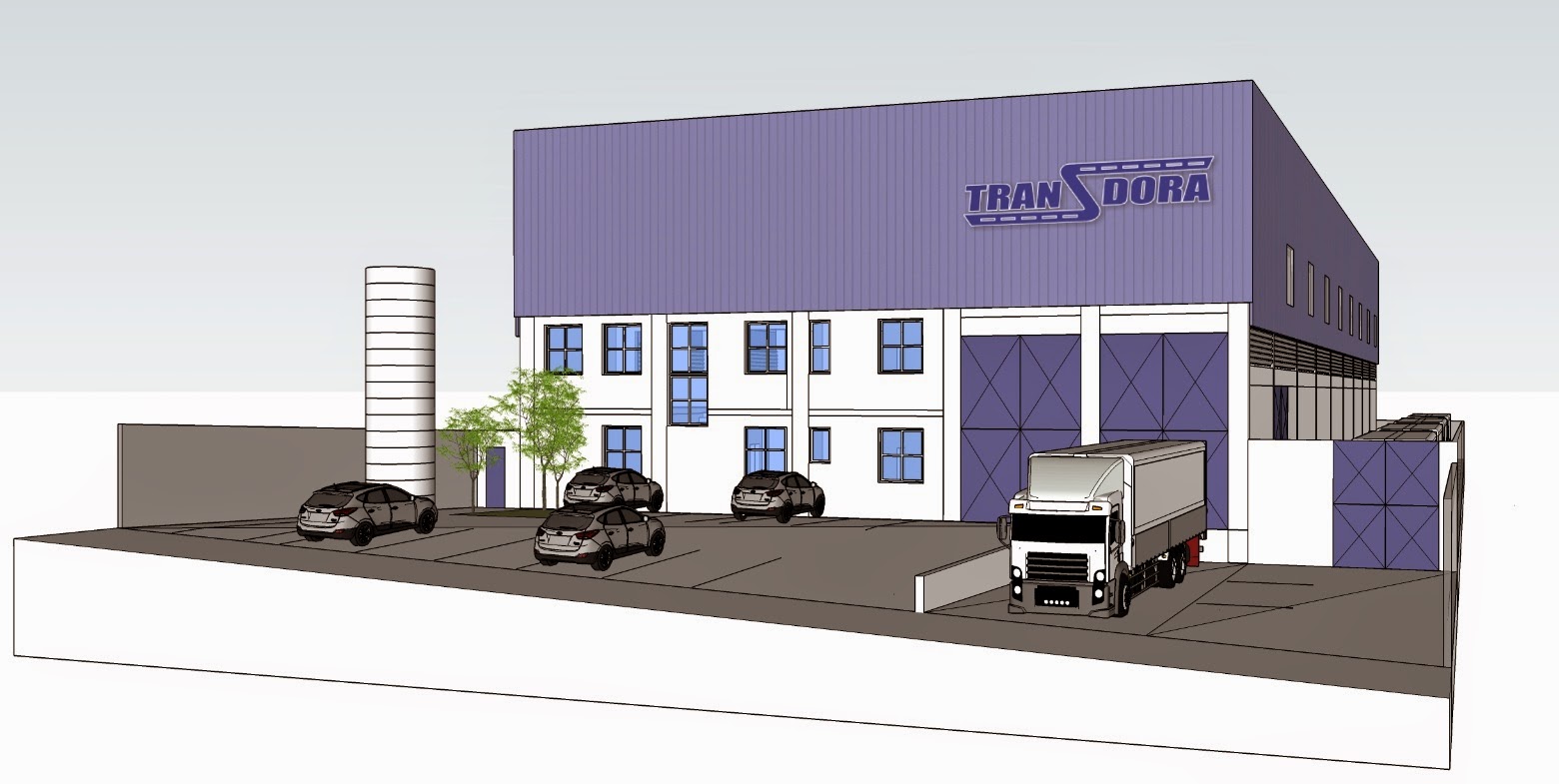 JeanTosetto.com: Galpão de logística da Transdora em Paulínia - 2014/2015