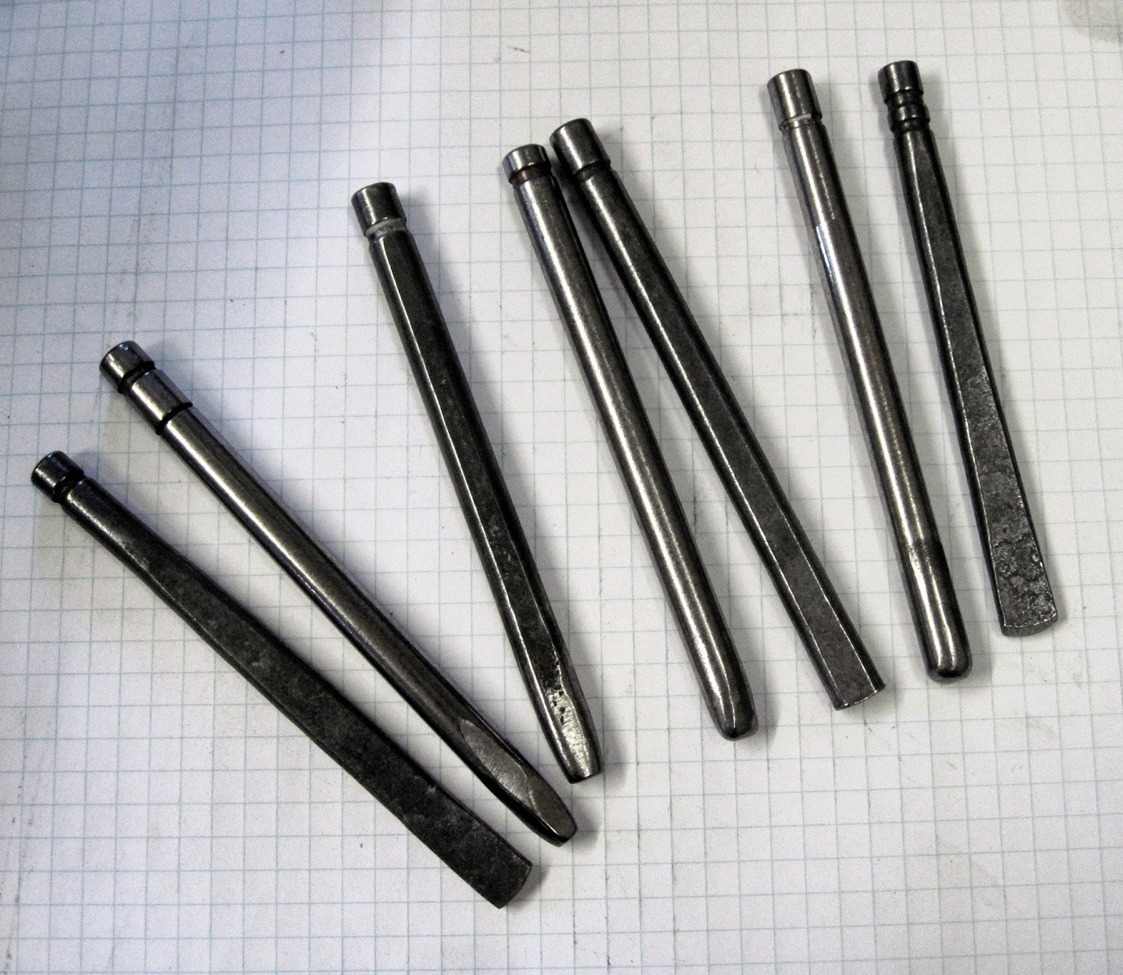 Persimmon Forge: Professional Blacksmithing: More Engine Valve Chasing ...