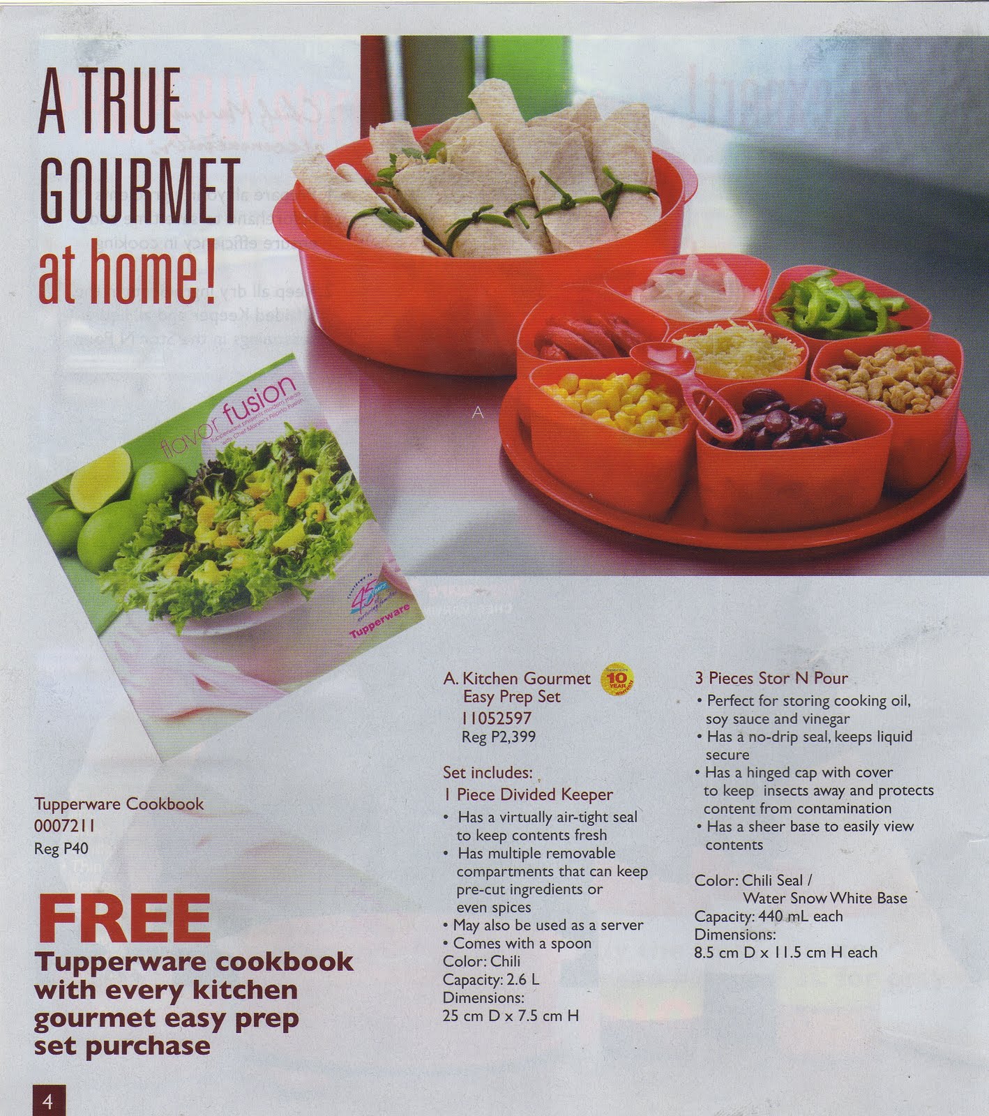 My Tupperware Catalog: TupperWare Catalog July 2011