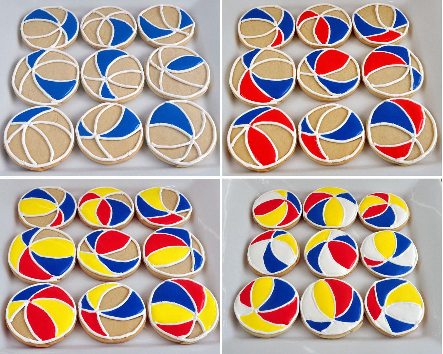 Beki Cook's Cake Blog: Beach Ball Cookies