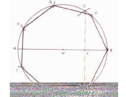 Cara Mengambar Segi Tujuh Beraturan Yang Baik dan Benar - Portal Teknik ...
