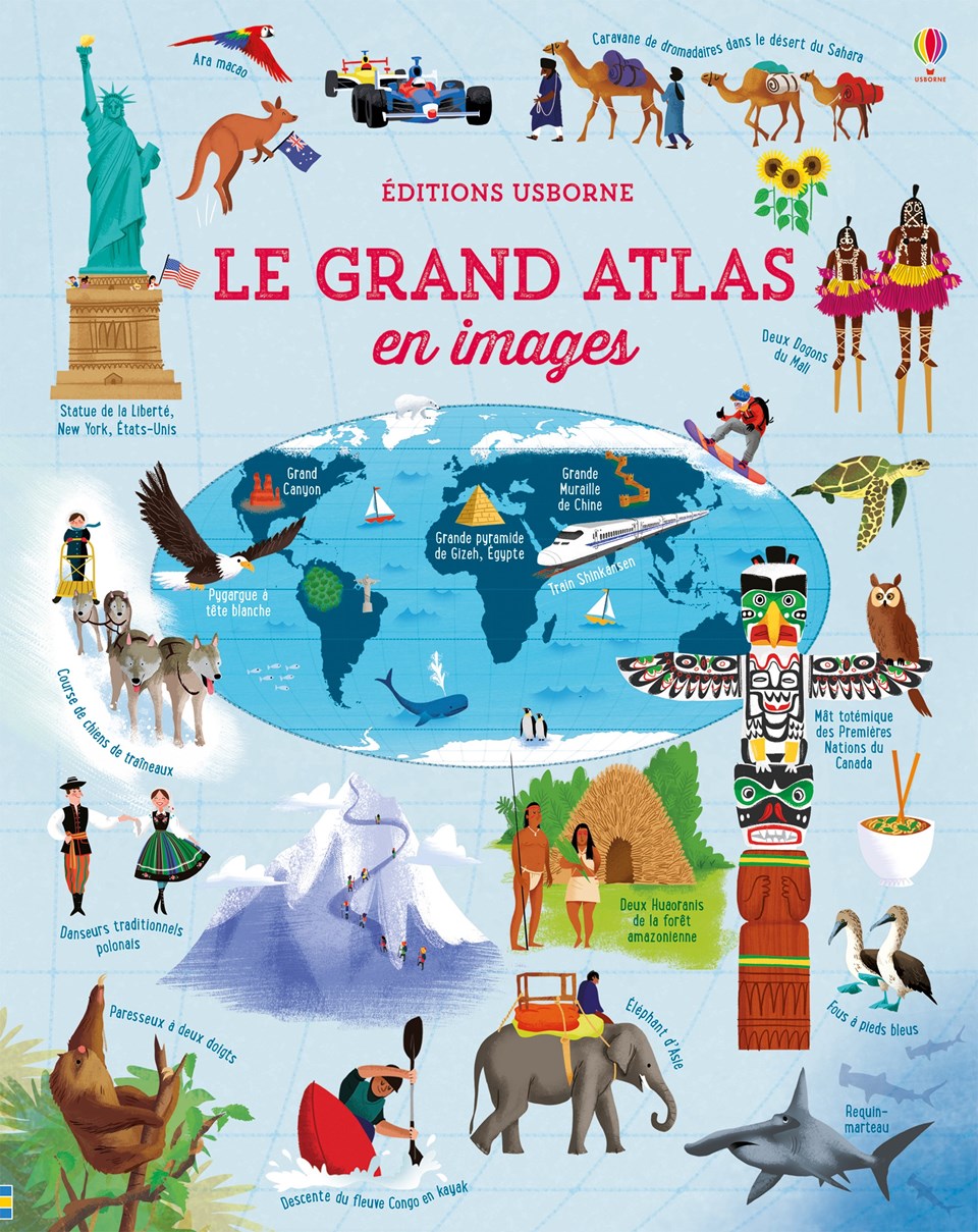 Les lectures jeunesse (et quelques autres) de Jangelis: Le grand atlas ...