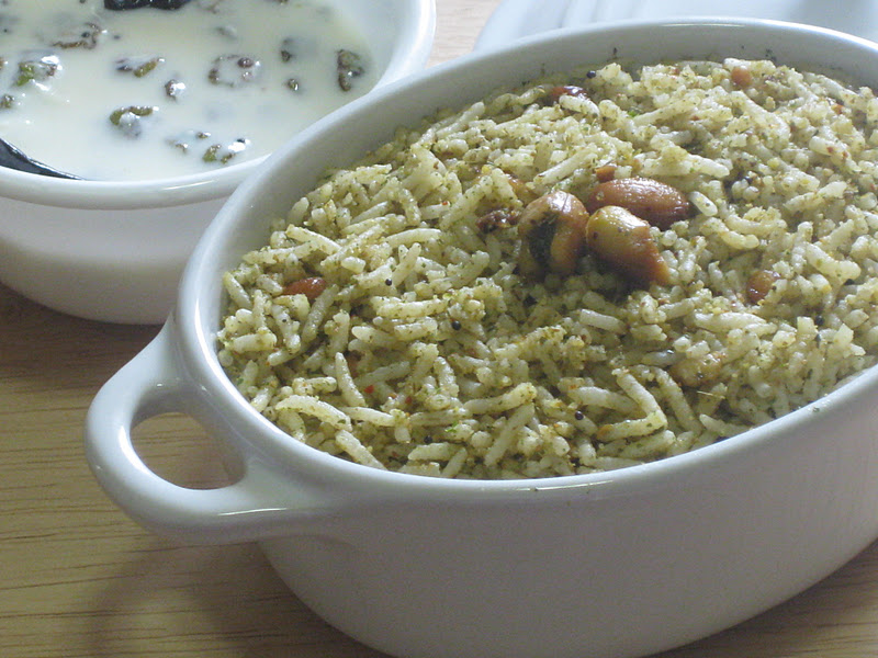 Karivepillai(Curry leaves)Sadham/Rice ~ Nalini'sKitchen