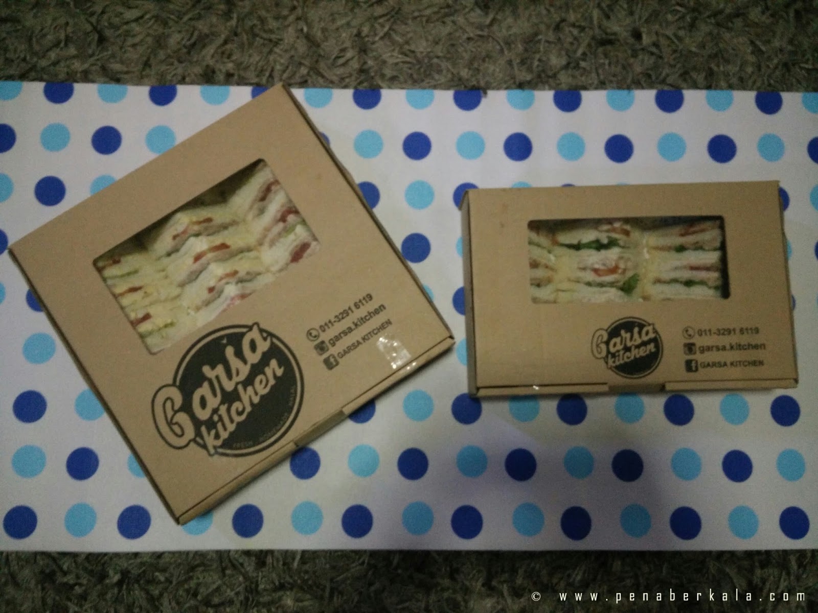 GARSA KITCHEN : SANDWICH SEDAP DI KL