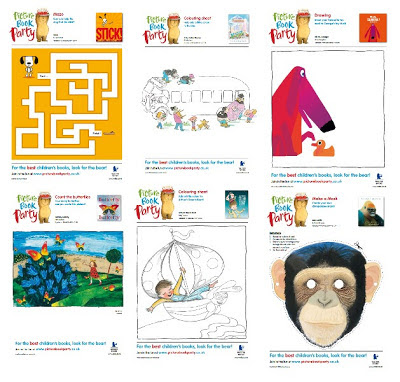 Picture Book Party: Half term activity sheets