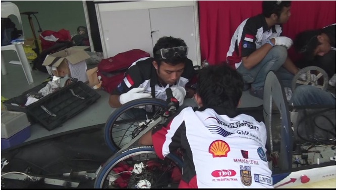 ITS TEAM - SAPU ANGIN SHELL ECO MARATHON 2012