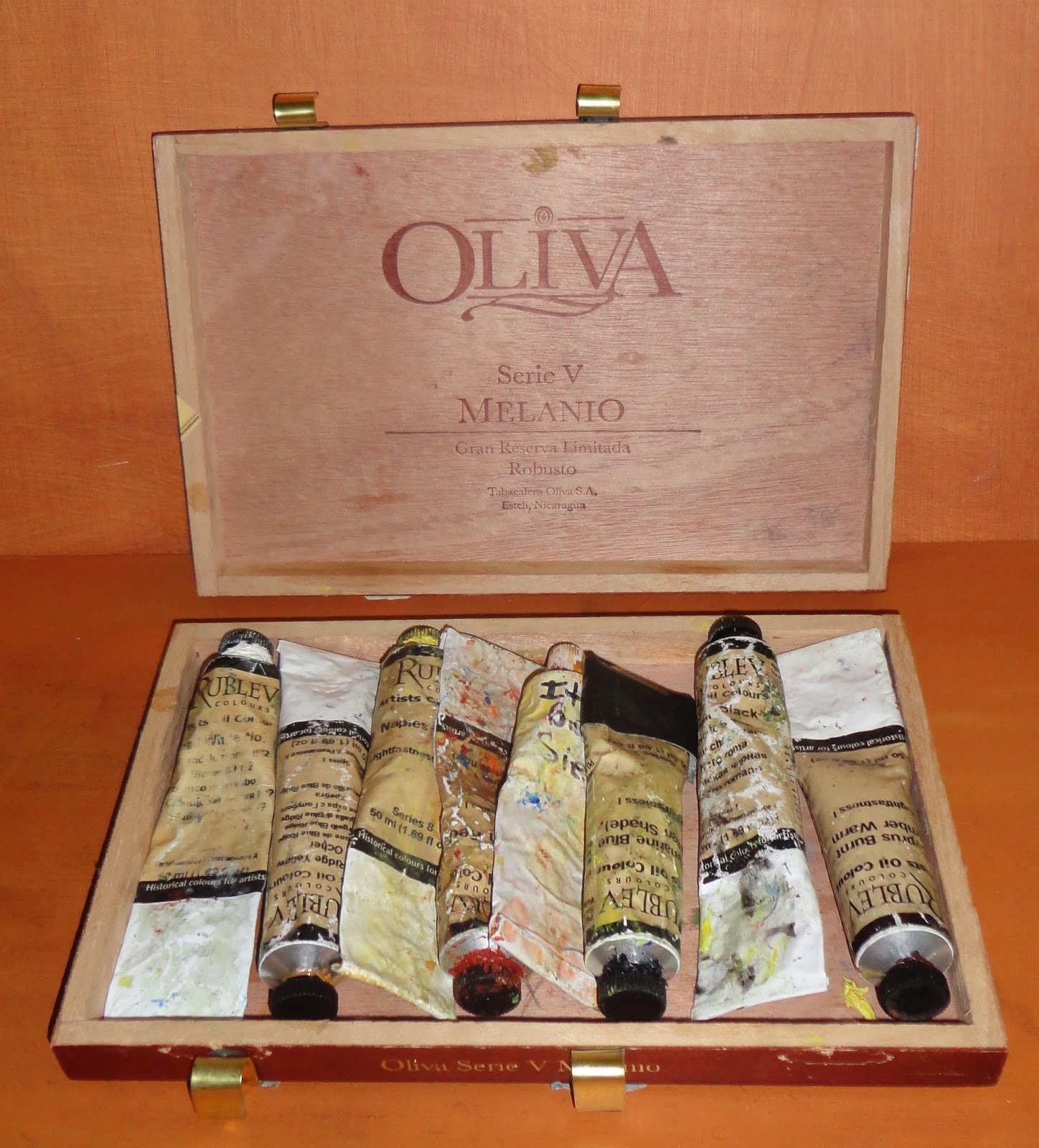 The Old School Palette: More Cigar Pochade Boxes