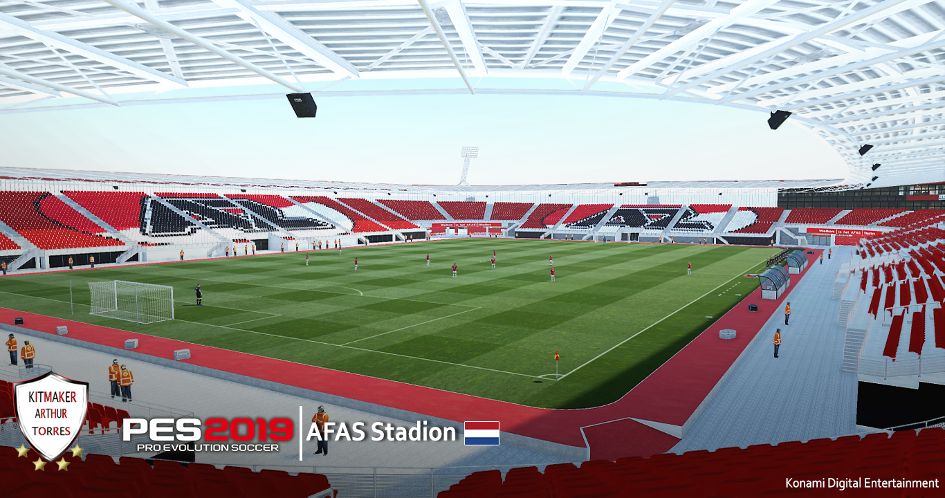 PES 2019 Stadium AFAS Stadion by Arthur Torres ~ PES-ID | Download ...