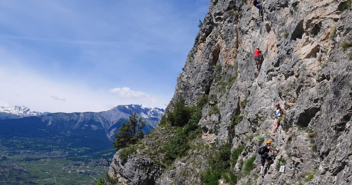 Nax Via Ferrata du Belvédère