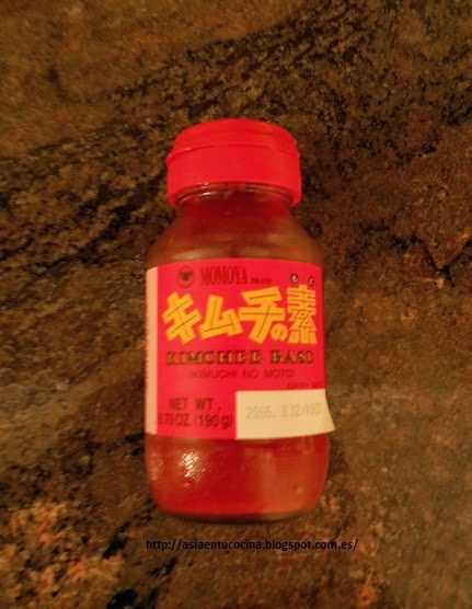Asia en tu cocina: Salsa "Kimuchi no moto" o "Kimchee base"