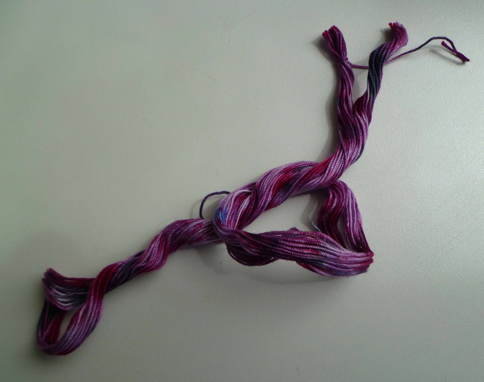 sew sew art: Dyeing embroidery thread