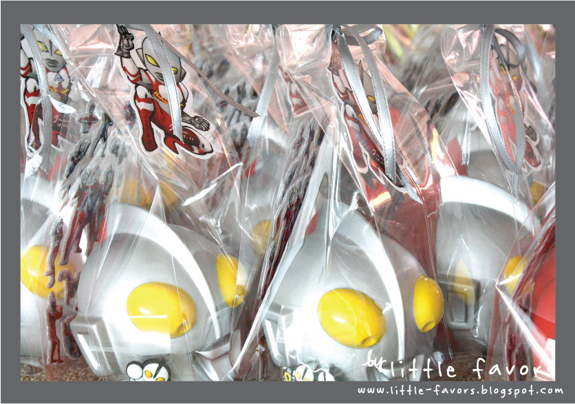 Birthday Party Favors: Ultraman Theme