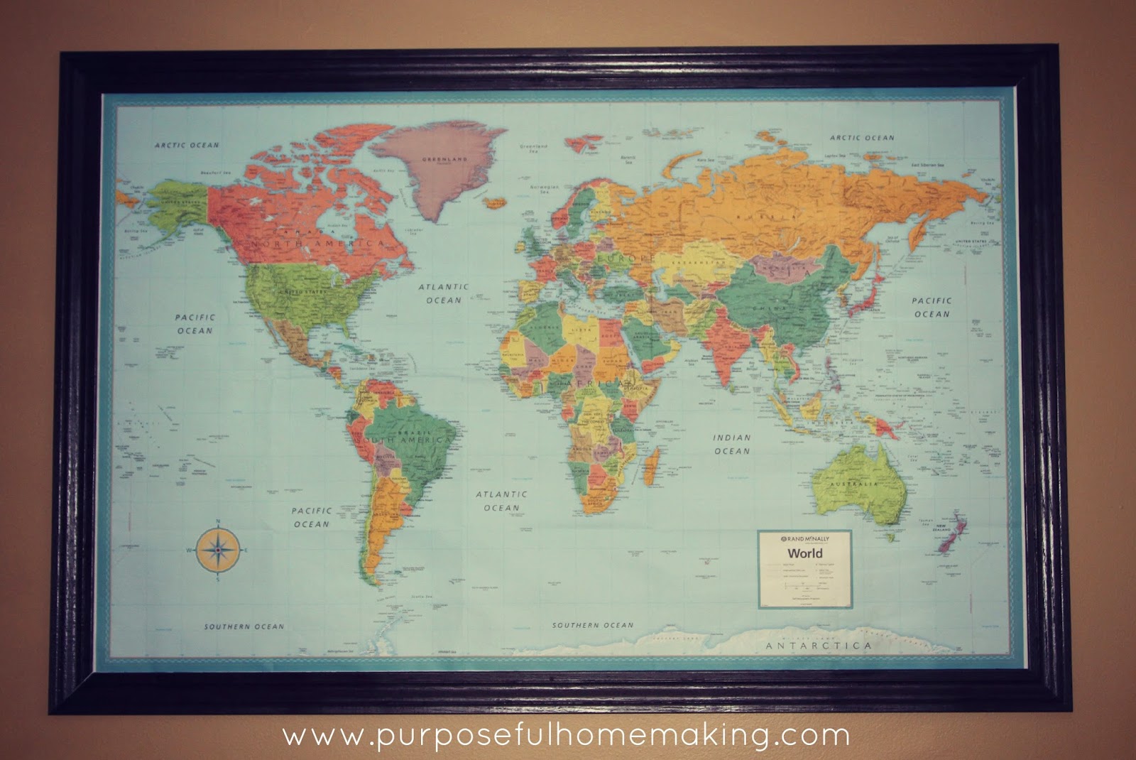 Purposeful Homemaking: Our New Vintage School Area {The Big Reveal!}