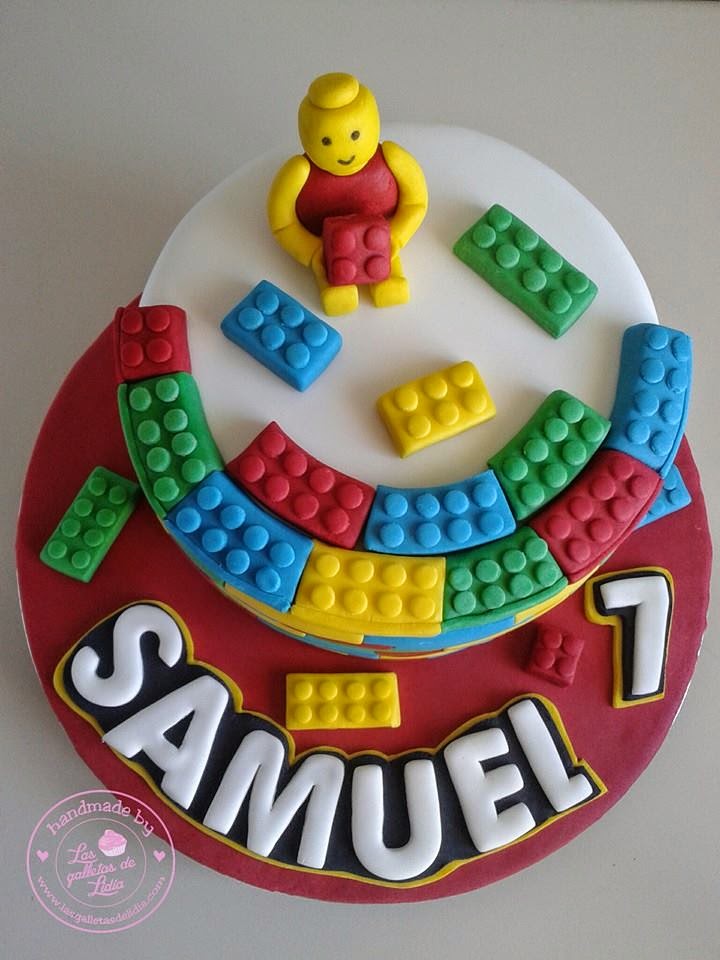 Las Galletas de Lidia: Tarta Lego