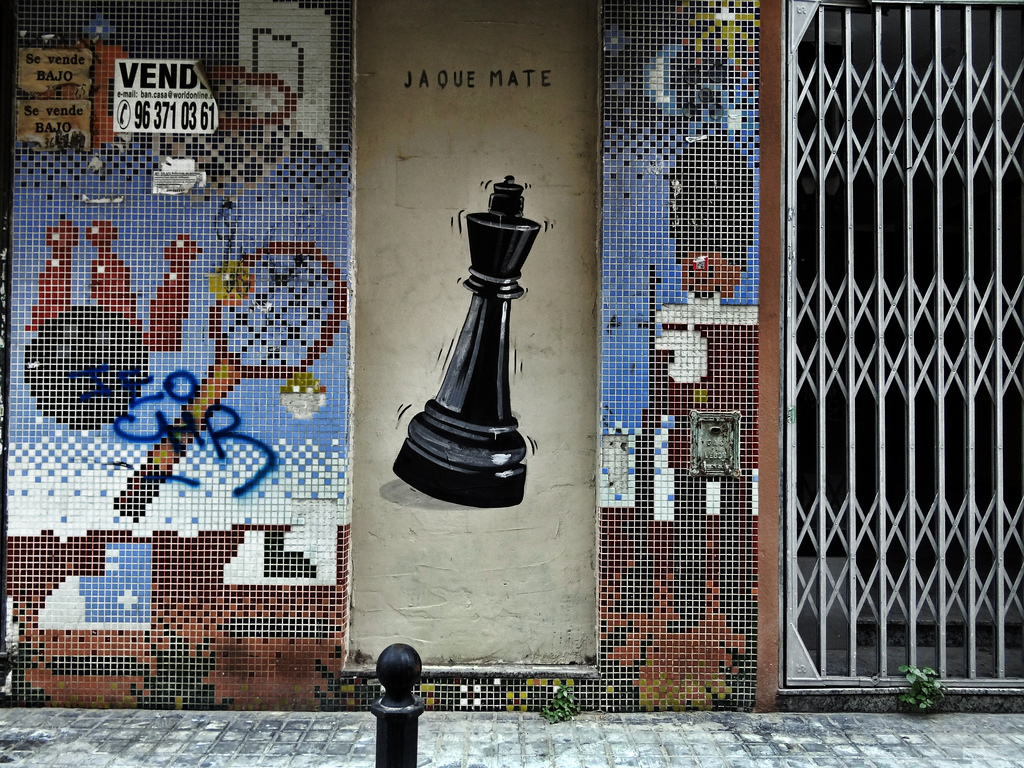 Escif 最新ミューラル In ヴァレンシア