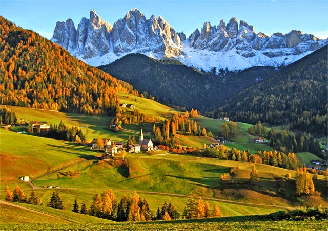 Mirando al mundo con sentimientos: La encantadora belleza de Val Di ...