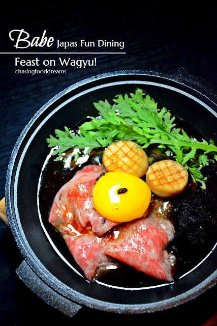 CHASING FOOD DREAMS: Wagyu Promotion @ Babe Japas Fun Dining