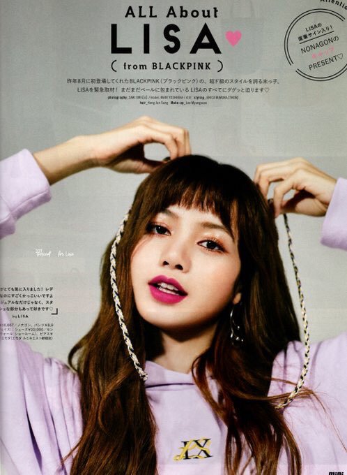 [Photos] HQ Lisa at Mini Japan Magazine Interview 2018