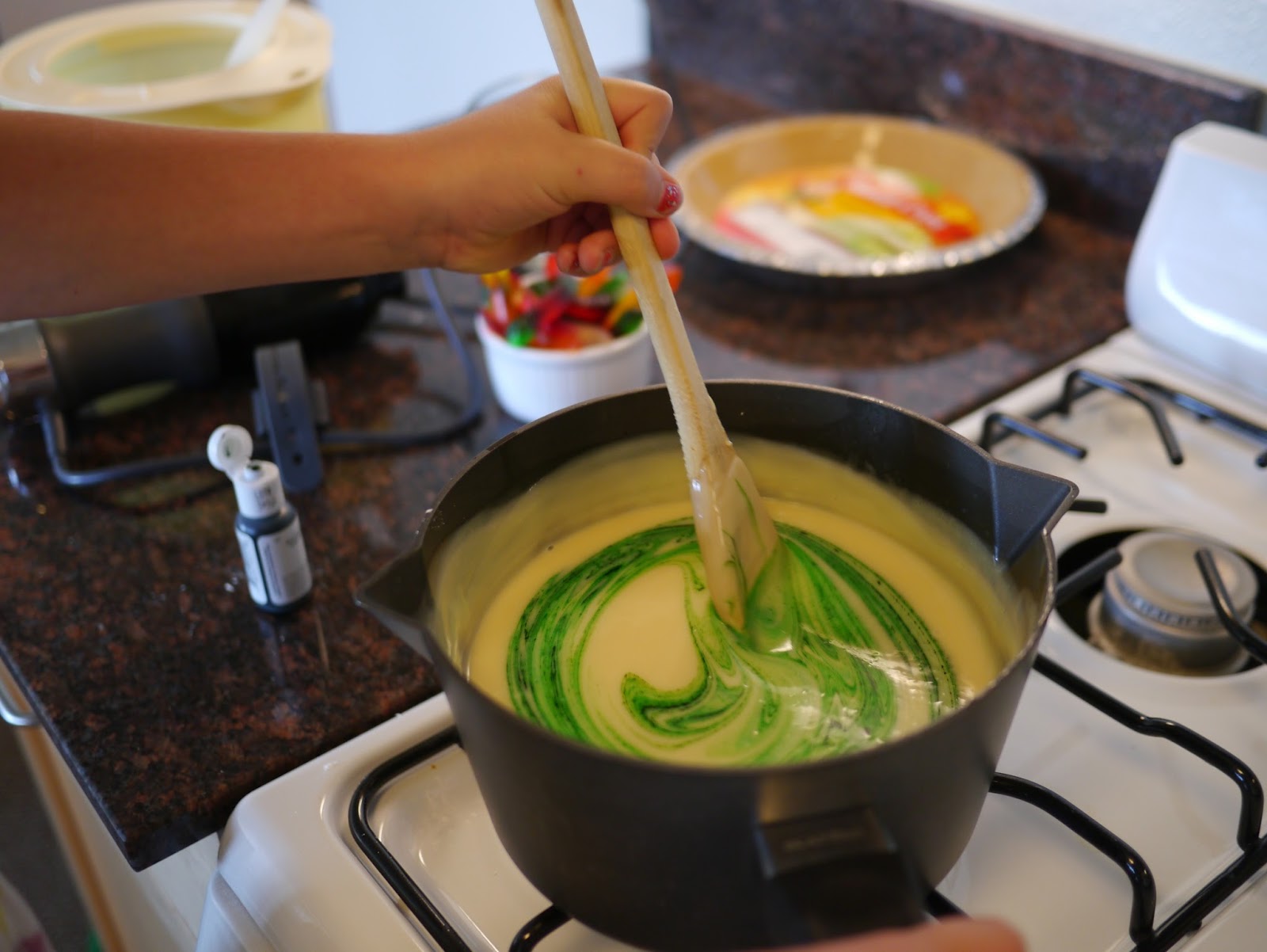 Little Hiccups: Cooking with Kids: Slime Pie