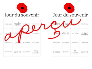 la classe de caro.: Le jour du souvenir