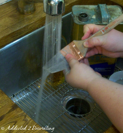 How To Clean Oil-Based Paint Out Of A Brush - Addicted 2 Decorating®