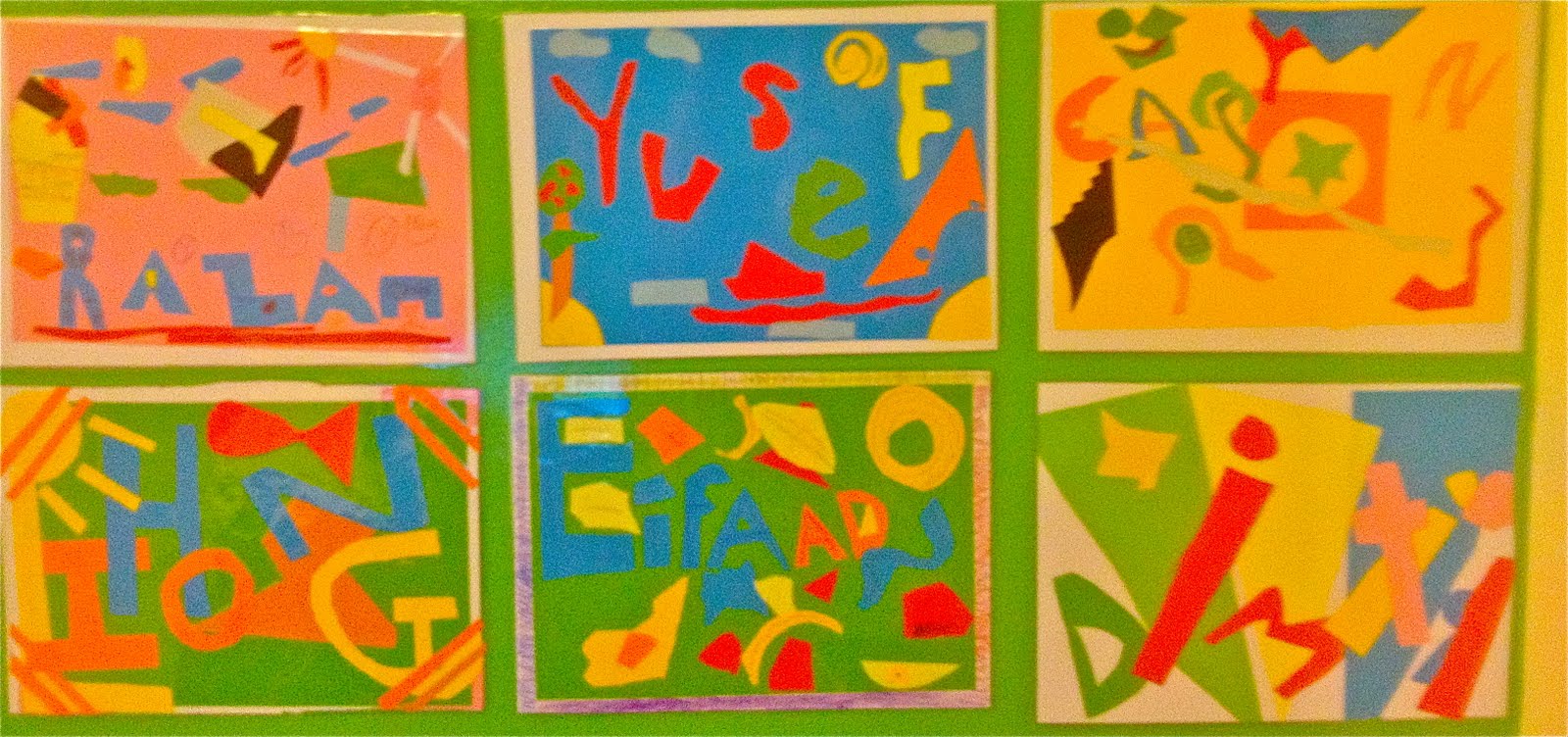 Making Our Mark: Matisse Collage