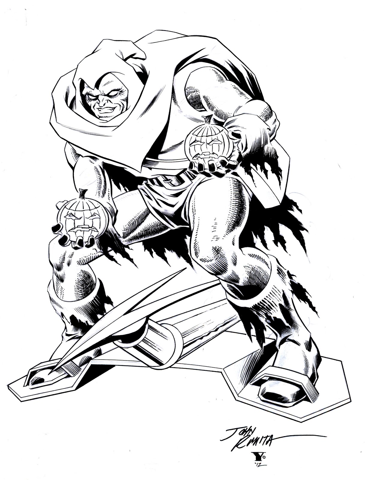 ink destroyed my brush: Almost Finished: Hobgoblin by Romita and Yoakum