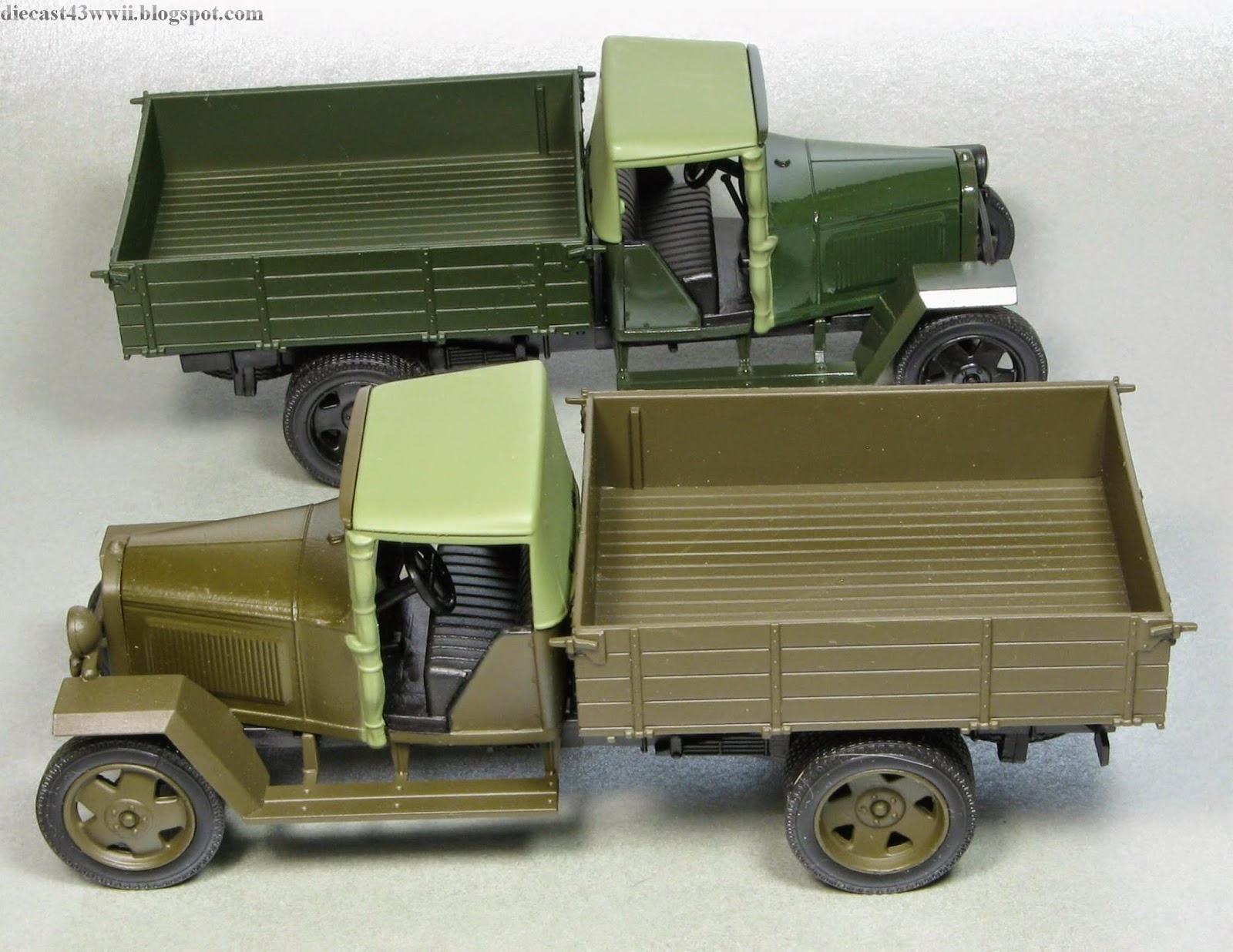 Military scale models: GAZ-MM. 1941. Nash Avtoprom