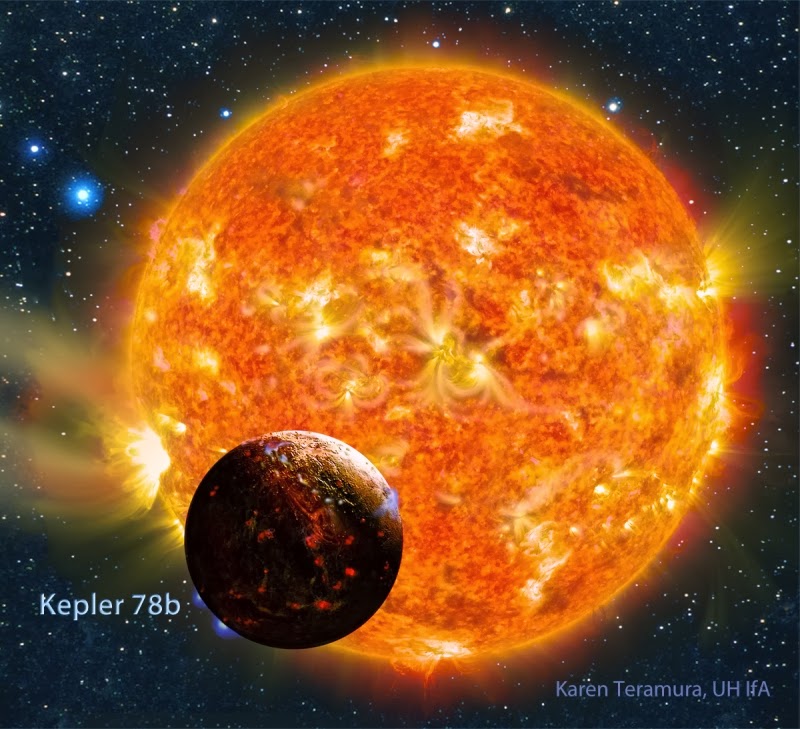 Occhi fragile: Kepler-78b, una Tierra imposible