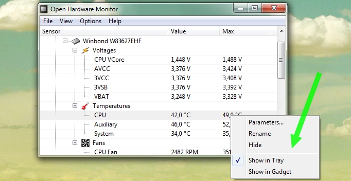 How To Monitor Cpu Temp In Windows 7 - padbad