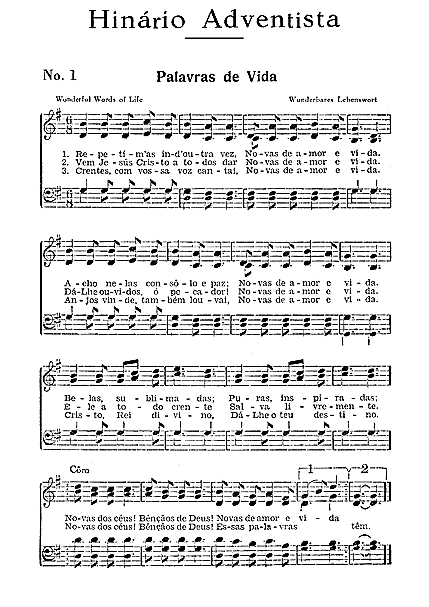 Hinos Tradicionais ::..: Hinário Adventista de 1933