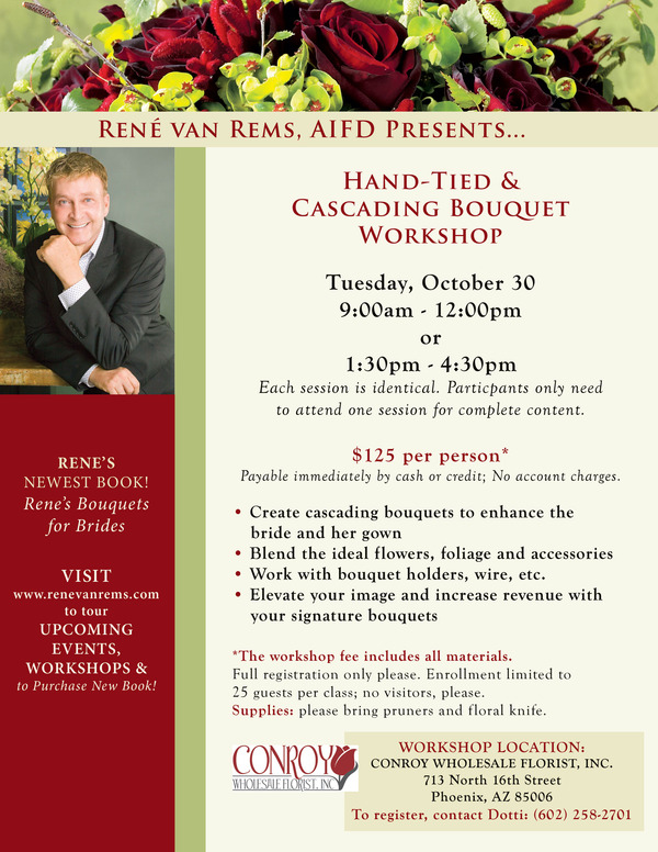 Floral Ambiance by Deborah Di Bella AIFD: Hand-tied and Cascading ...