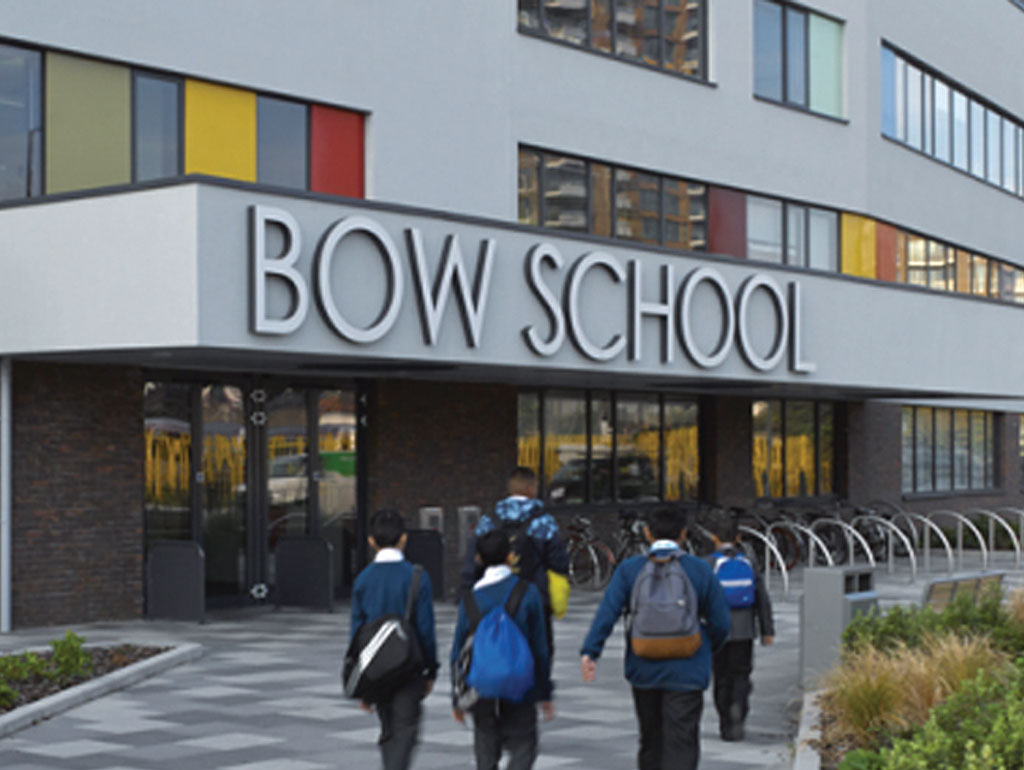SCHOOL BOY DIES IN BOW SCHOOL IN TOWER HAMLETS, EAST LONDON.